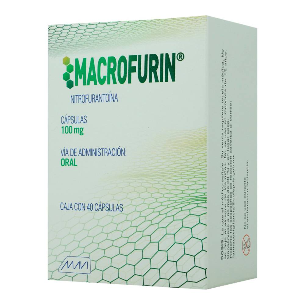 Macrofurin 100 Mg 40 Capsulas – Farmacia Coyoacán