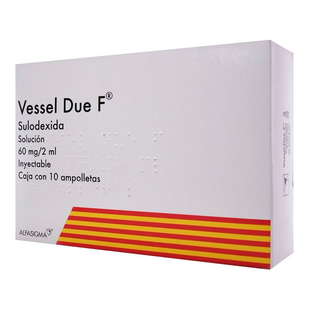 Vessel Due F 60 Mg/2 Ml 10 Solución Inyectable 2 Ml – Farmacia Coyoacán