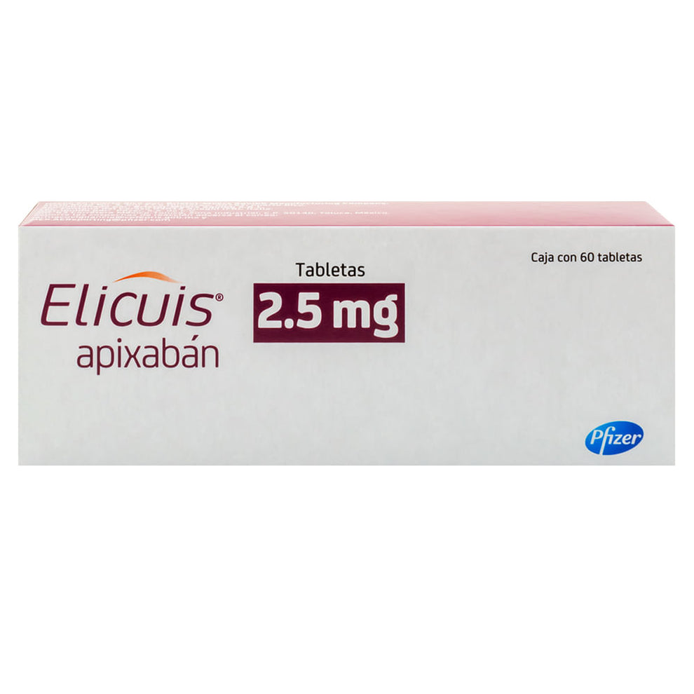 Elicuis 2.5 Mg 60 Tabletas – Farmacia Coyoacán