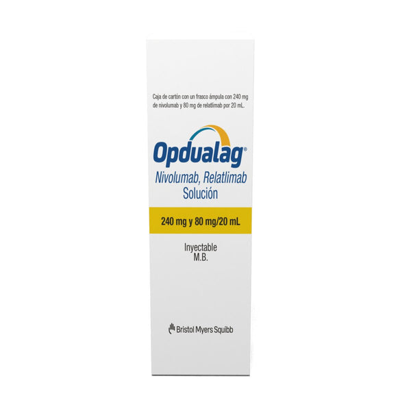 Opdualag Nivolumab, Relatlimab 240, 80 mg Solución Inyectable Frasco Á ...