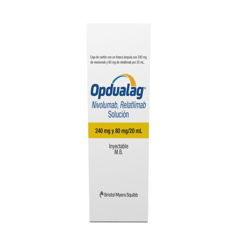 Opdualag Nivolumab, Relatlimab 240, 80 mg Solución Inyectable Frasco Á ...