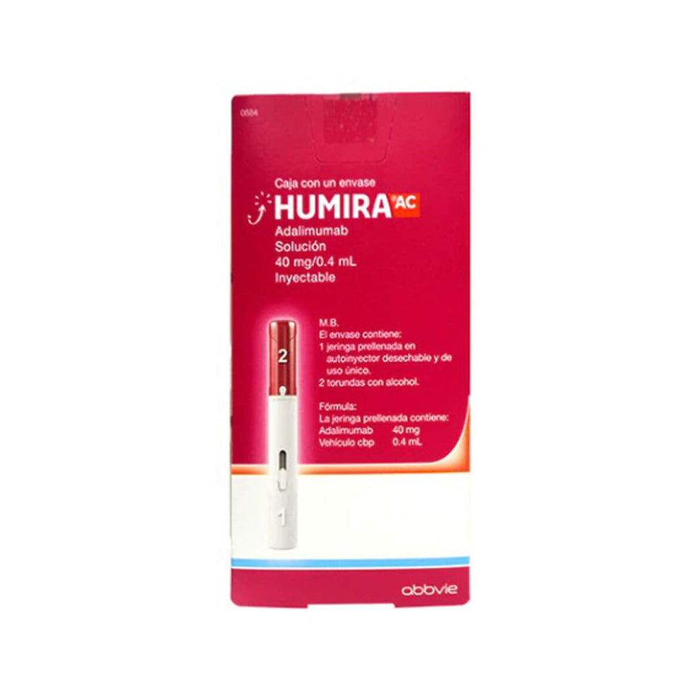 Humira Adalimumab Solución 40 Mg 0.4 Ml Inyectable – Farmacia Coyoacán