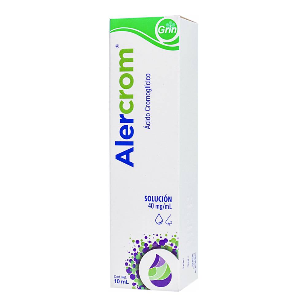 Alercrom Nasal 4% Solución 10 Ml – Farmacia Coyoacán