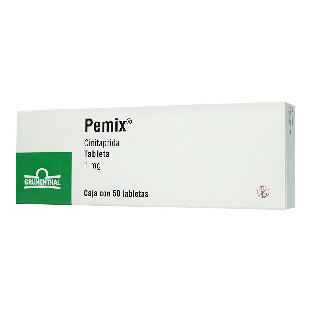 Pemix 1 Mg 50 Tabletas – Farmacia Coyoacán