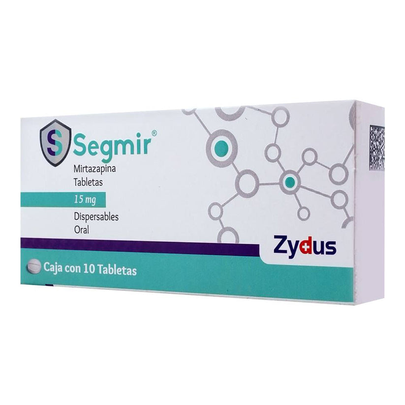 Segmir 15 Mg 10 Tabletas – Farmacia Coyoacán