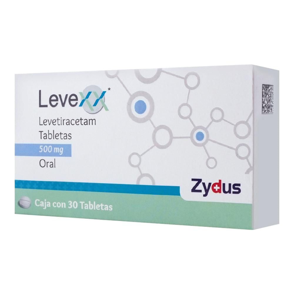 Levexx 500 Mg 30 Tabletas – Farmacia Coyoacán