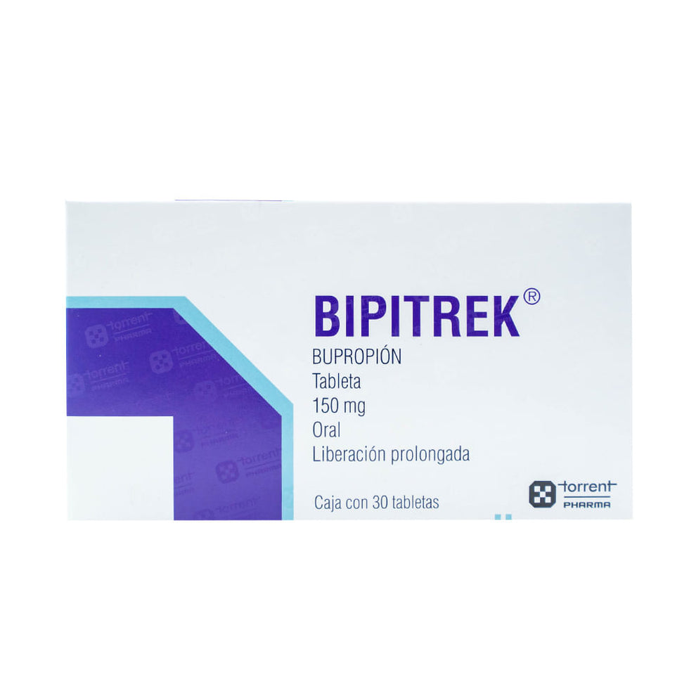 Bipitrek Liberación Prolongada 150 Mg 30 Tabletas – Farmacia Coyoacán