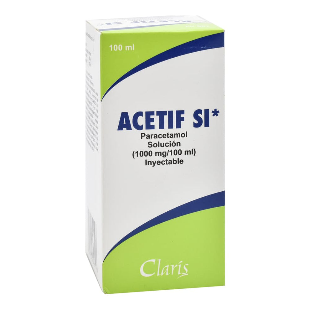 Acetif SI 1000 Mg/100 Ml Solución Inyectable – Farmacia Coyoacán