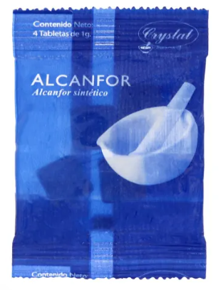 ALCANFOR SINTETICO C4 – Farmacia Coyoacán